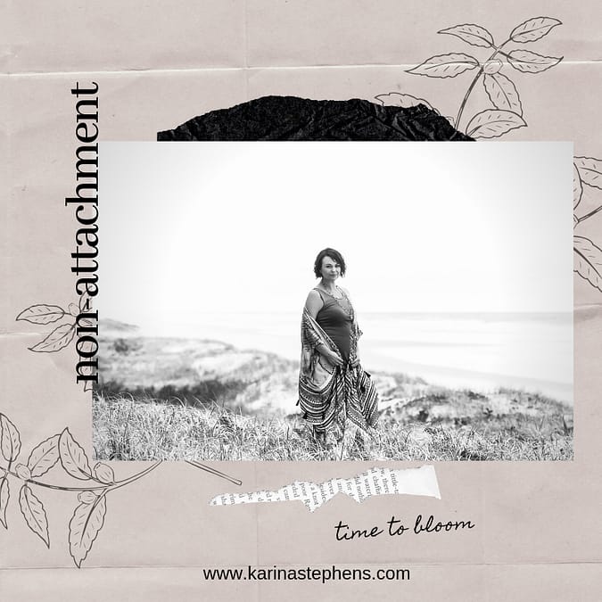 What does it mean to manifest without attachment?